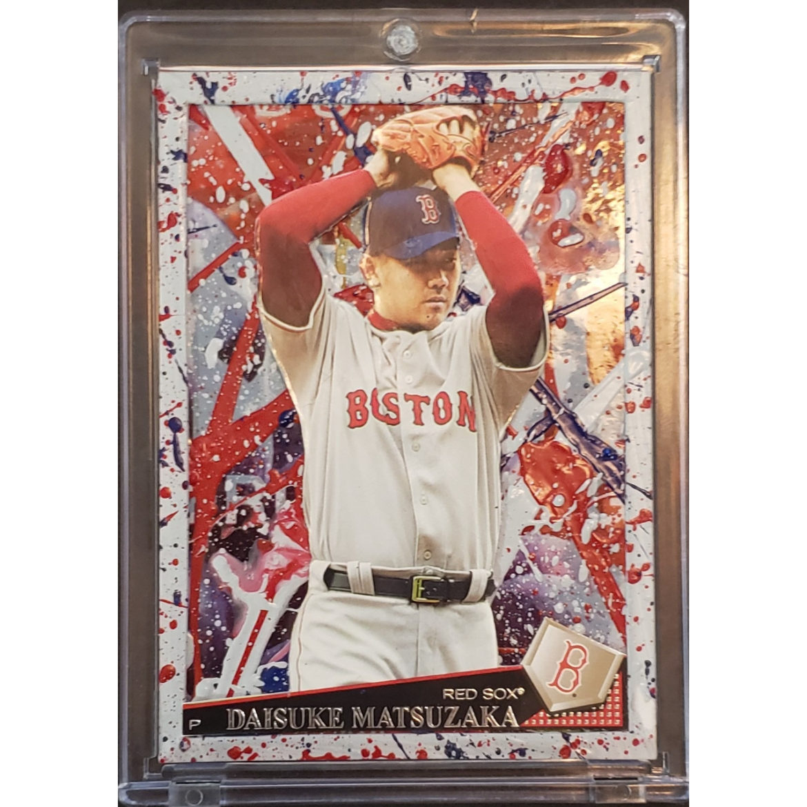 Daisuke Matsuzaka Custom Art Card - JapanBall